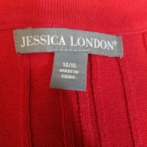 Jessica London | Dresses | Jessica London Cotton Cable Knit Dress ...